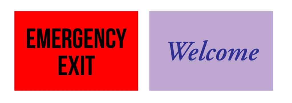 AnchorPointe Graphics - Choosing Colors for Signs