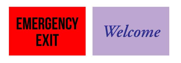 AnchorPointe Graphics - Choosing Colors for Signs